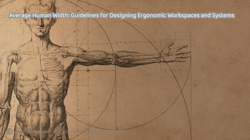 Average Human Width: Guidelines for Designing Ergonomic Workspaces and ...