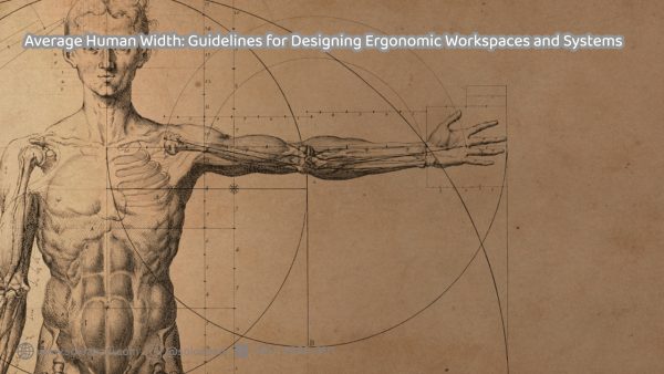Average Human Width: Guidelines for Designing Ergonomic Workspaces and ...