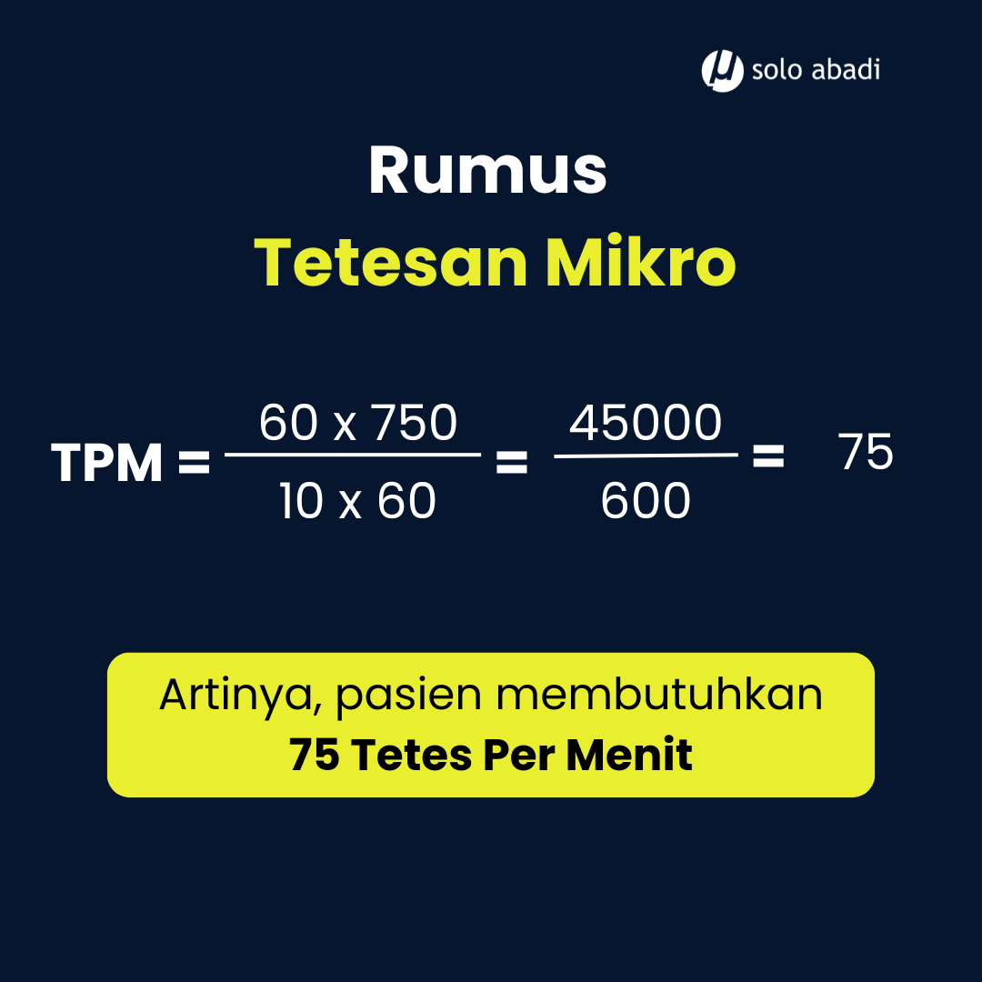 Menghitung Rumus Tetesan Infus Mikro Dan Makro Info Lengkap 